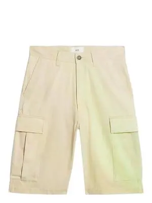 AMI Paris Straight-leg Cargo Shorts - Neutrals