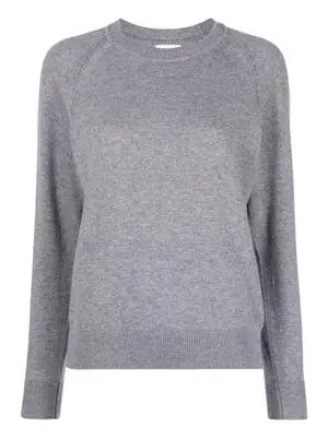 BARRIE Long-sleeved Cashmere Pullover - Grey
