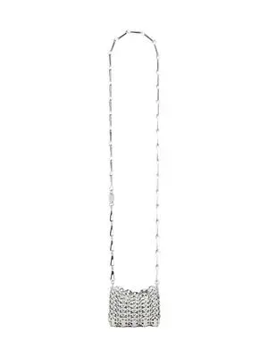 Rabanne Micro 1969 Shoulder Bag - Silver