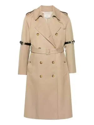 Coperni Belt-detail Trench Coat - Neutrals