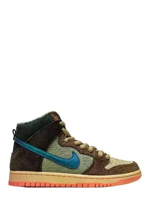 Nike X Concepts Sb Dunk High Turdunken Sneakers - Brown
