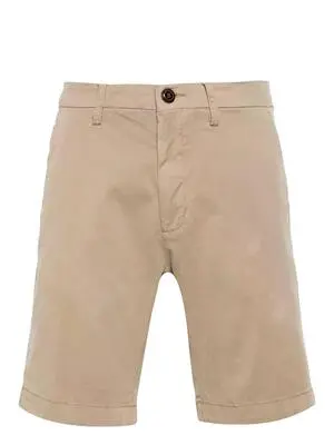 Boggi Milano Pressed-crease Chino Shorts - Neutrals
