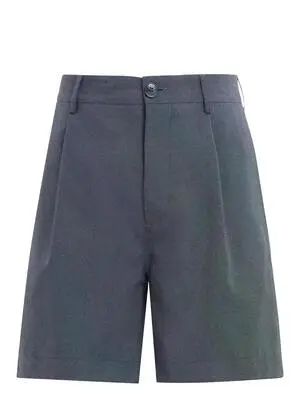 Marni Virgin-wool Tailored Shorts - Grey