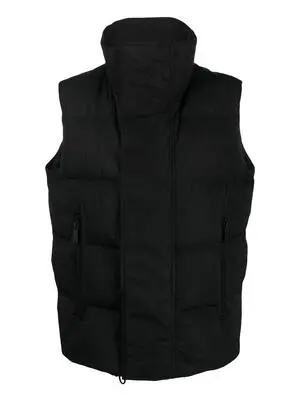 Dsquared2 Funnel-neck Padded Gilet - Black