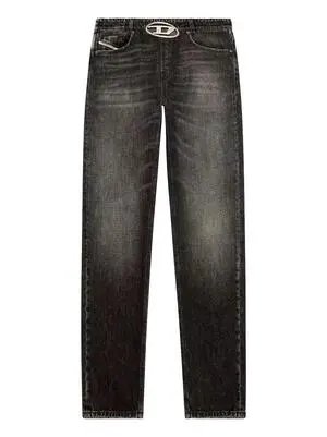 DIESEL® D-macs 0jgae Straight-leg Jeans - Black