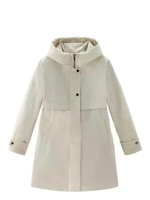 WOOLRICH Hooded Cotton Parka Coat