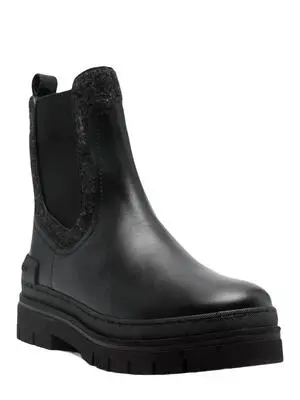Tommy Hilfiger Chelsea Felted Boots - Black