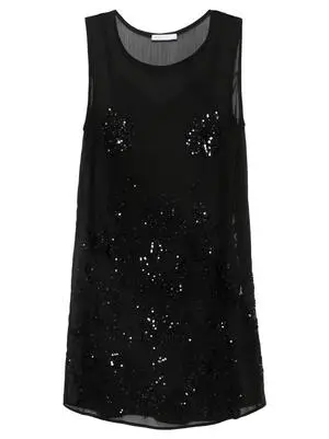 PATRIZIA PEPE Floral-Embroidered Mini Dress