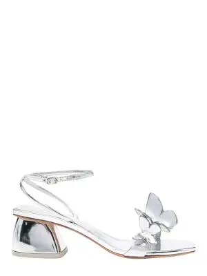 SOPHIA WEBSTER 50mm Vanessa Sandals - Grey