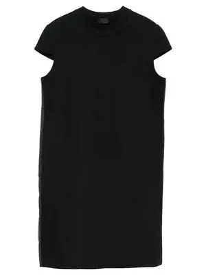 Moncler Paneled Mini Dress - Black