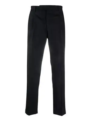 PT TORINO Straight-leg Tailored Trousers - Blue