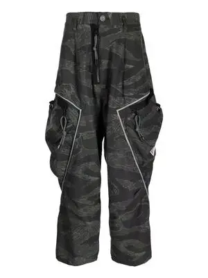 MOSTLY HEARD RARELY SEEN 3d Drop-crotch Trousers - Multicolour