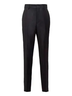 Prada Mid-rise Tailored Trousers - Blue