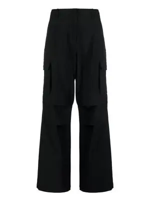 Coperni Wide-leg Cargo Trousers - Black