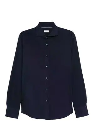 Brunello Cucinelli Cotton Shirt - Blue