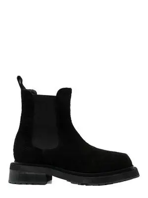 Eckhaus Latta Mike Elasticated-panel Boots - Black