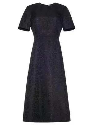 Adam Lippes Evangeline Midi Dress - Blue