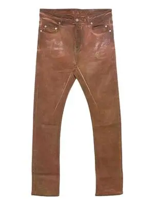 Rick Owens Detroit Cut Jeans - Brown