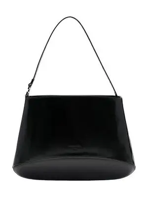 LOW CLASSIC Leather Shoulder Bag - Black
