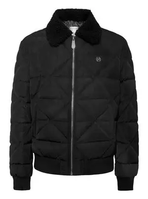 PHILIPP PLEIN Shearling Padded Jacket