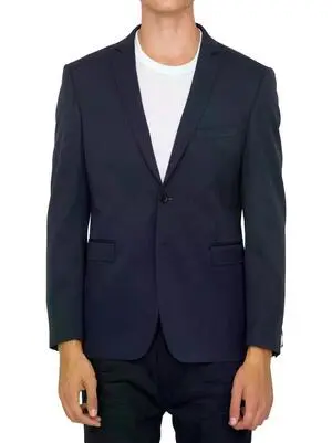 TONELLO Wool Blazer - Blue
