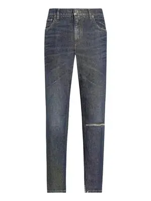 Dolce & Gabbana Straight-leg Jeans - Blue