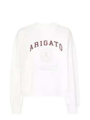 Axel Arigato Arigato University Organic-cotton Sweatshirt - Neutrals