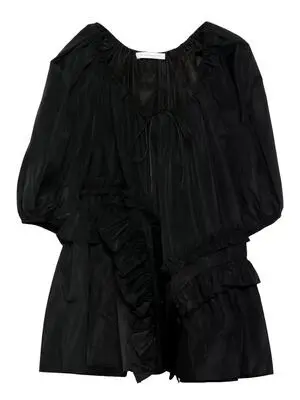 Cecilie Bahnsen Arabella Top - Black