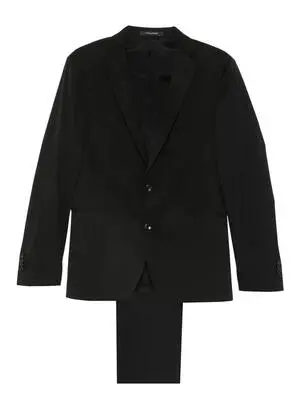 Tagliatore Single-breasted Suit - Black