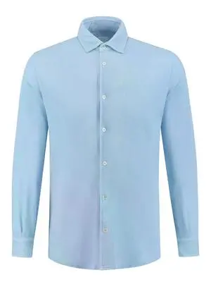 Fedeli Long-sleeved Shirt - Blue