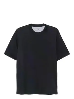 Brunello Cucinelli Crew-neck T-shirt - Blue