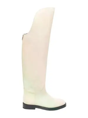 DURAZZI MILANO Suede Riding Boots - Neutrals