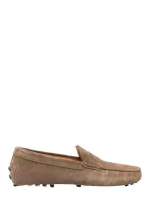 TOD'S Tod's Gommino Suede Loafers Brown