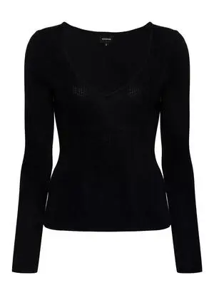 HERSKIND Nova Knitted Blouse - Blue