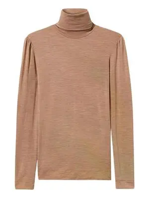 TWINSET Roll-neck T-shirt - Brown