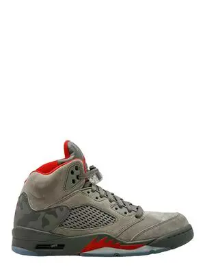 JORDAN Air 5 Retro Camo Sneakers - Grey