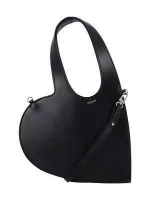 Coperni Mini Baby Heart Crossbody Bag - Black