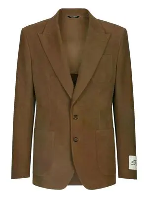 Dolce & Gabbana Single-breasted Suit Jacket - Neutrals