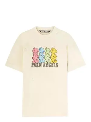 Palm Angels Crossroads Bears T-shirt - Neutrals