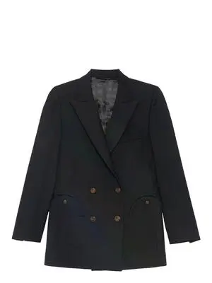 BLAZÉ MILANO Double-breasted Blazer - Blue