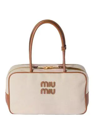 Miu Miu Beau Tote Bag - Neutrals