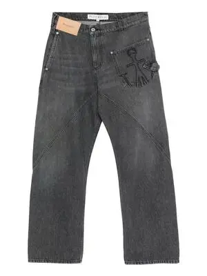 JW Anderson JW Anderson Twisted Workwear Jeans Grey