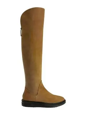 GIUSEPPE ZANOTTI Malakhie Suede Knee-length Boots - Brown