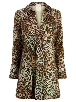 Cinq À Sept Mckenna Mini Dress - Brown