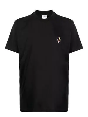 COUNTY OF MILAN Logo-print Cotton T-shirt - Black