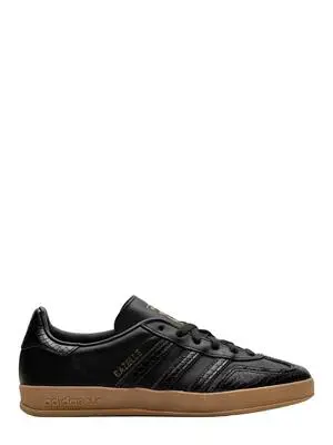 Adidas Gazelle Indoor Snakeskin Sneakers - Black