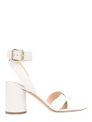 Casadei Emily Viky 80mm Sandals - Neutrals