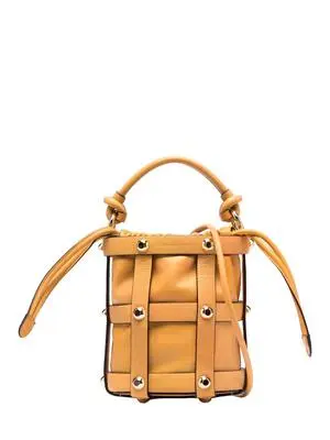 FERRAGAMO Calf-leather Bucket Bag - Neutrals