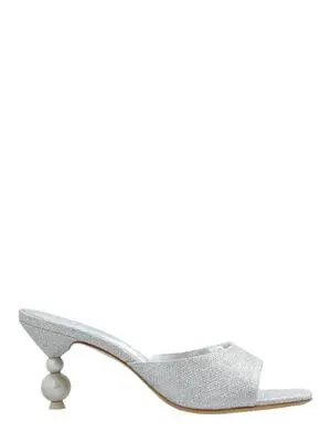 SOPHIA WEBSTER Perla High Heel Sandals - Silver