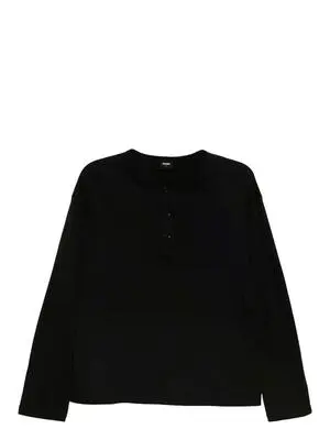 TEAM WANG DESIGN Choices Henley T-shirt - Black